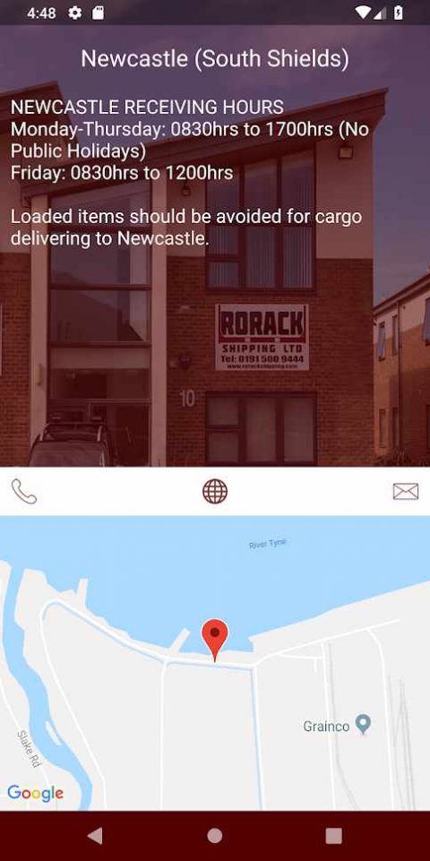 Schedule | RoRack Shipping